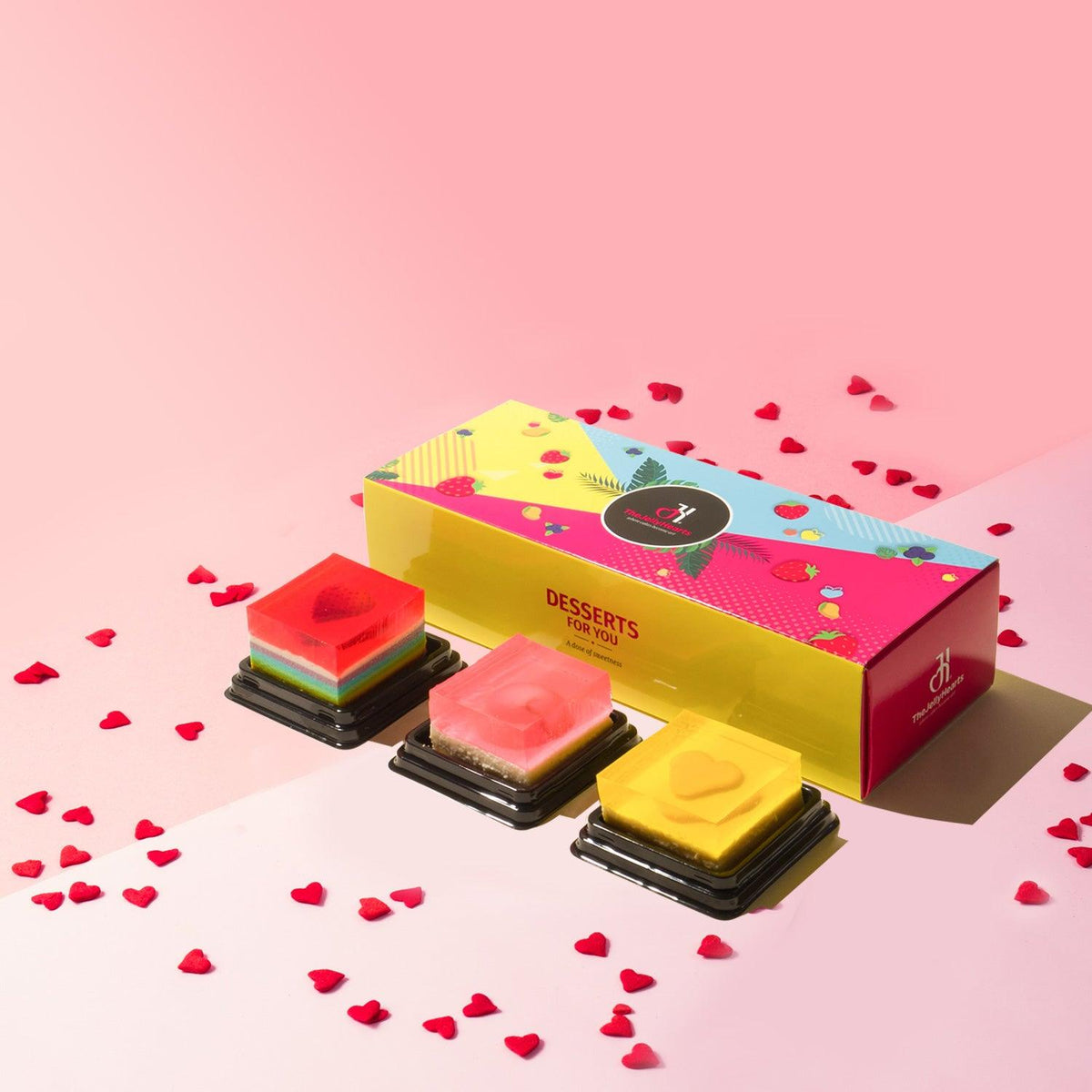 Cake Gift Box 3 - TheJellyHearts | Singapore's 1st Halal Jelly ...