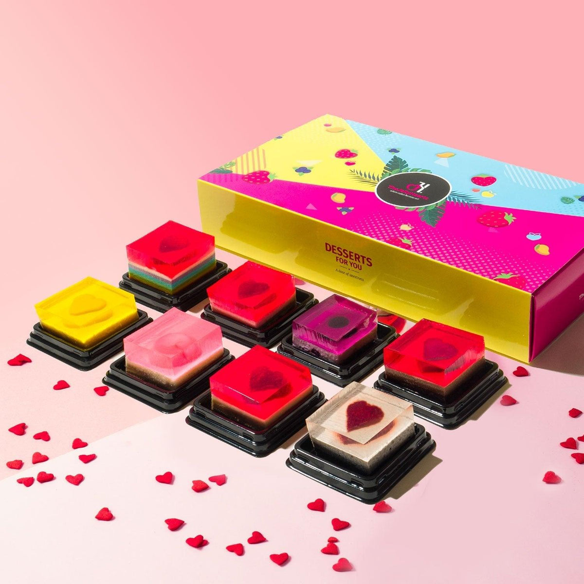 Cake Gift Box 8 - TheJellyHearts | Singapore's 1st Halal Jelly ...