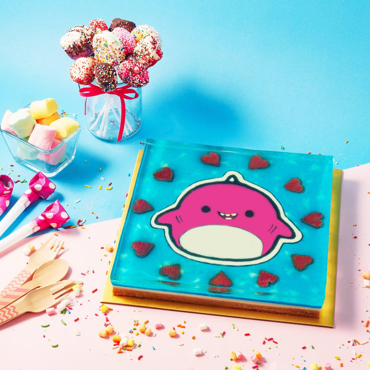 Shark Cake - TheJellyHearts | Singapore's 1st Halal Jelly Cheesecakes ...