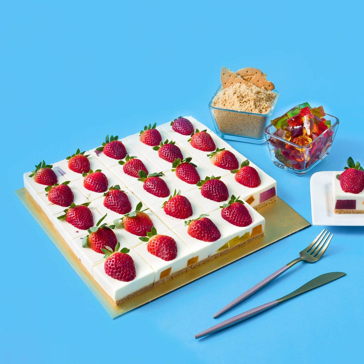 Vivid Mosaic - TheJellyHearts | Singapore's 1st Halal Jelly Cheesecakes ...